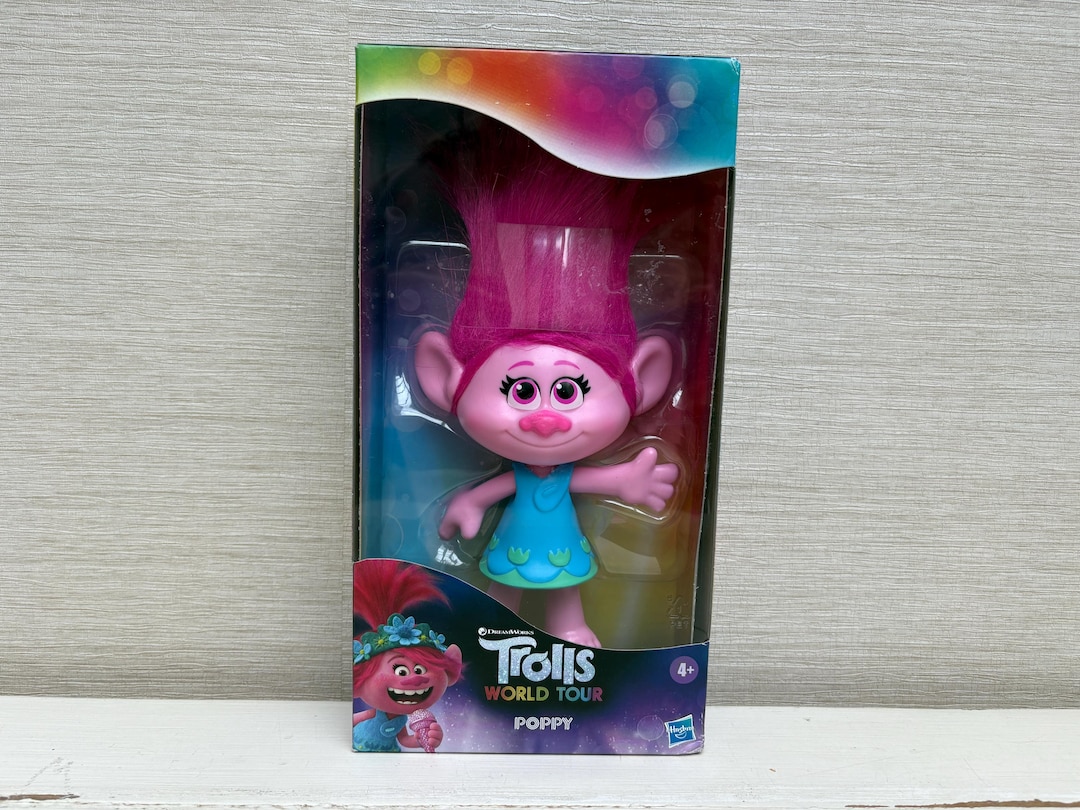Dreamworks Trolls World Tour Poppy 8" Collectable Fashion Doll - Hasbro ...