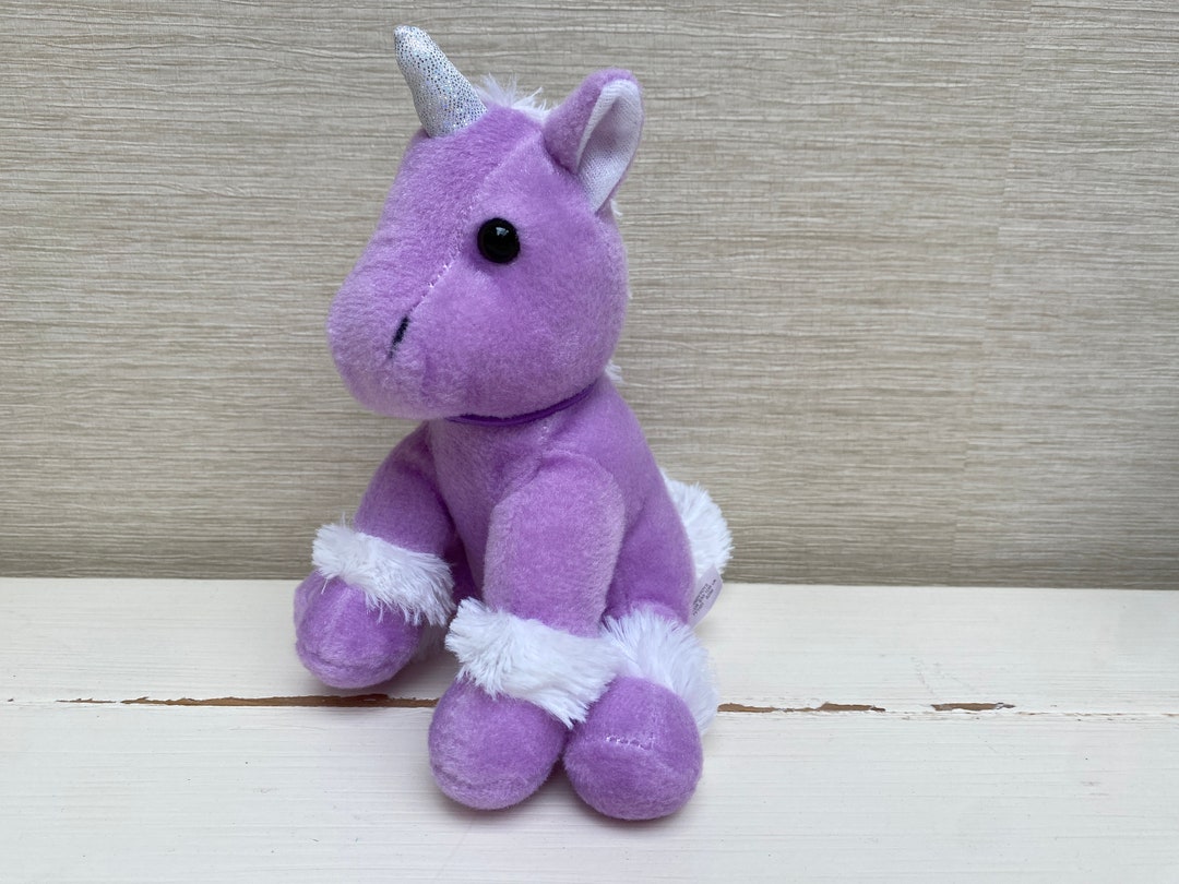 Lilac Unicorn 7" Kandy Toys Soft Toy Plush - Etsy