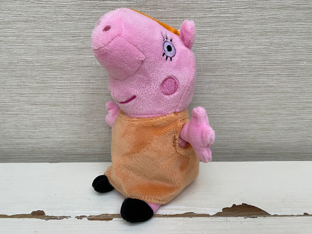 Peppa Pig With Clip Plush Soft Toy 8 " - Etsy