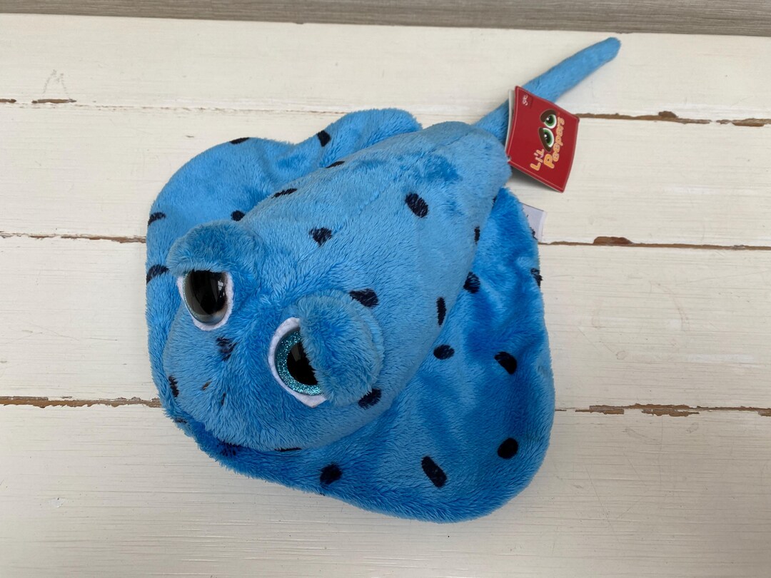 Li'l Peepers Suki Sealife Creatures Glider Stingray Soft Plush Toy With ...