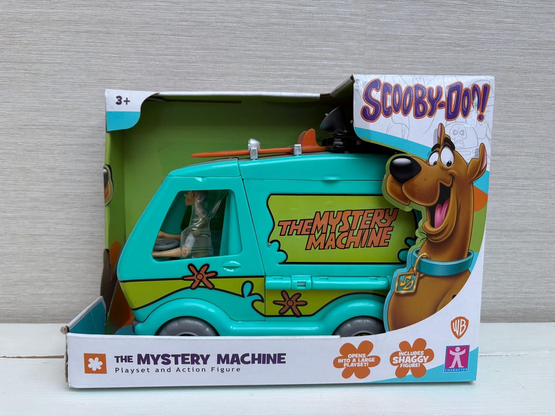 Scooby-doo the Mystery Machine Playset and Action Figure Shaggy NEW in ...
