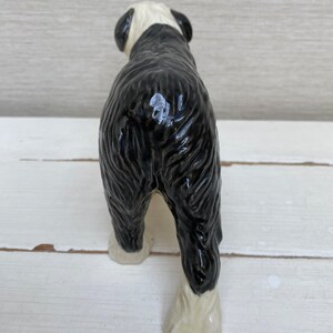 Vintage Heredities Charm of Creamware Old English Sheepdog Dog Figurine ...