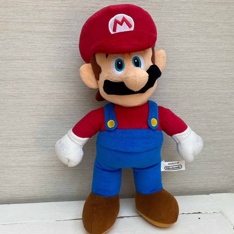 Mario Plush - Etsy