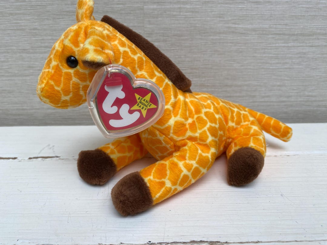Ty Beanie Babies Twigs the Giraffe Soft Toy Plush Beanie 7 With Tag May ...
