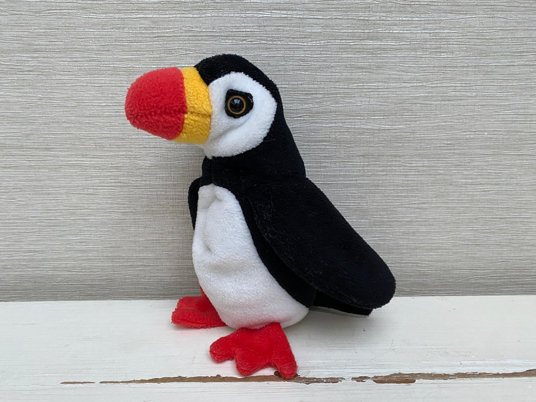 TY Beanie Baby Puffer the Puffin Soft Toy Plush 1997 - Etsy