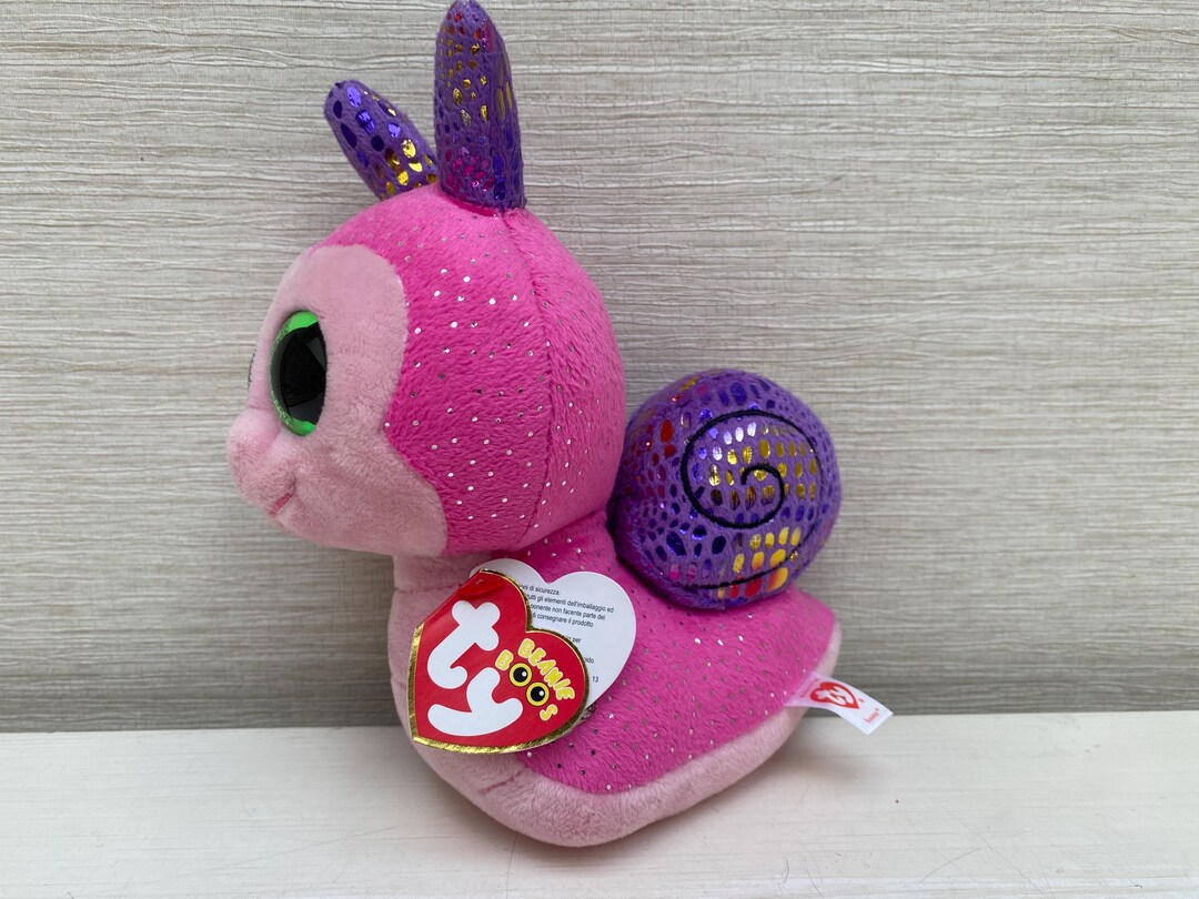 Ty Beanie Boos Scooter the Snail 13 Th February Soft Toy Plush Beanie ...