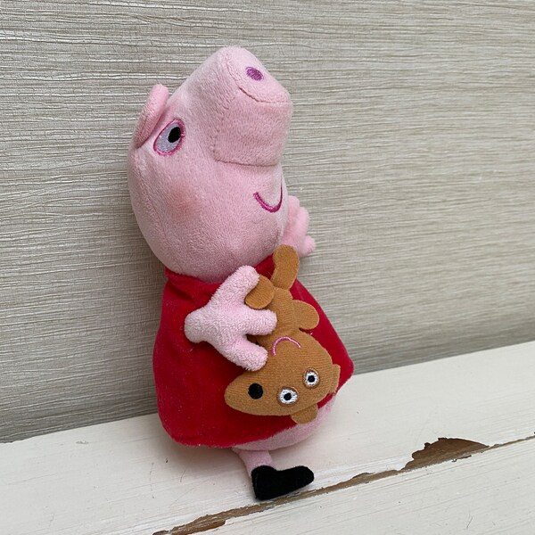 Peppa Pig Teddy Bear - Etsy