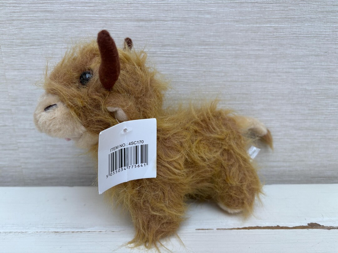 Highland Cow Soft Toy Plush Richard Lang & Son 6 - Etsy