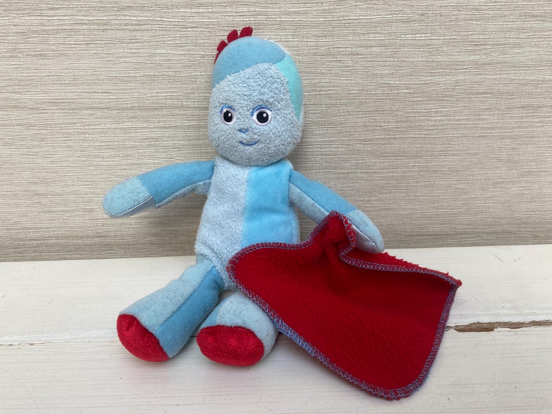 In the Night Garden Iggle Piggle Plush With Blanket Soft Toy 2017 - Etsy