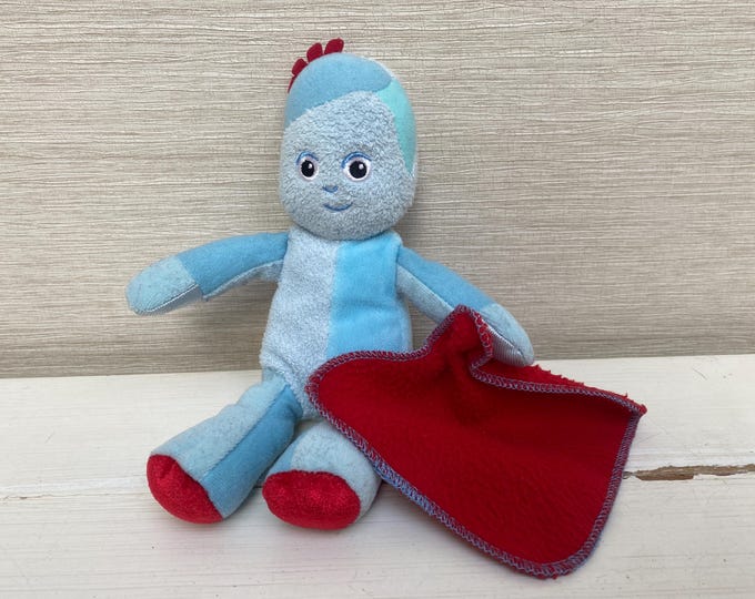 In the Night Garden Iggle Piggle Plush With Blanket Soft Toy 2017 - Etsy