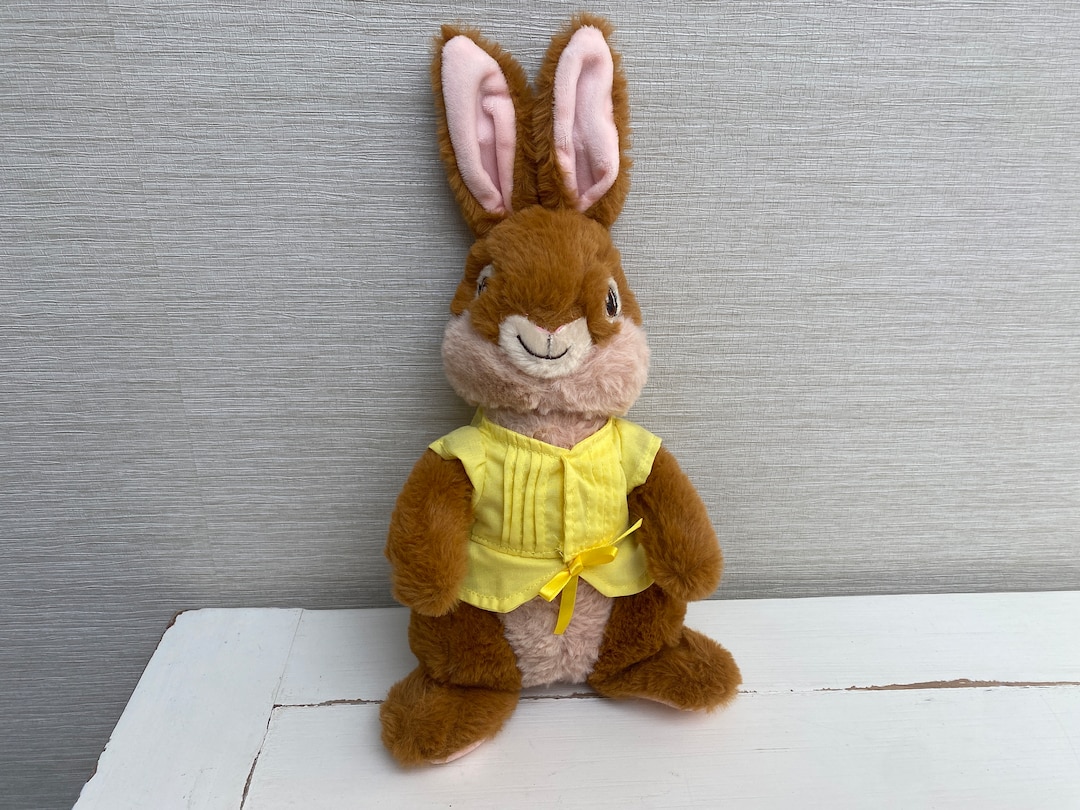Peter Rabbit Mopsy Bunny Beatrix Potter Plush Soft Toy Red Jacket ...