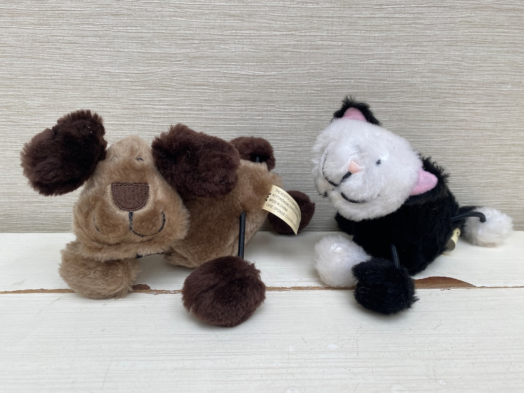 Vintage the Boots Company Dangly Leg Cat and Dog Soft Toys - Etsy