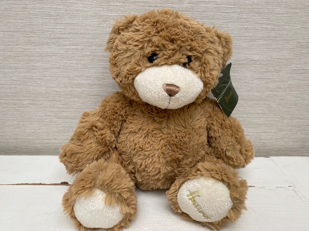 Kingsley Harrods Teddy Bear 12with Tag - Etsy