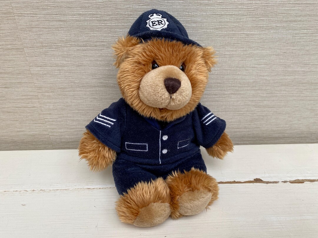 Keel Toys Police Officer Teddy Bear Soft Toy Sergeant ER 8 - Etsy