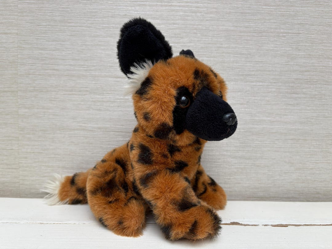 Suma Collection Ravensden Wild Dog Hyena Soft Toy Plush 9" - Etsy