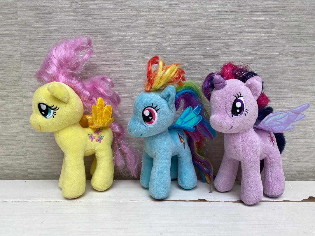 My Little Pony TY Sparkle Soft Plush Toys Various Characters Sold ...