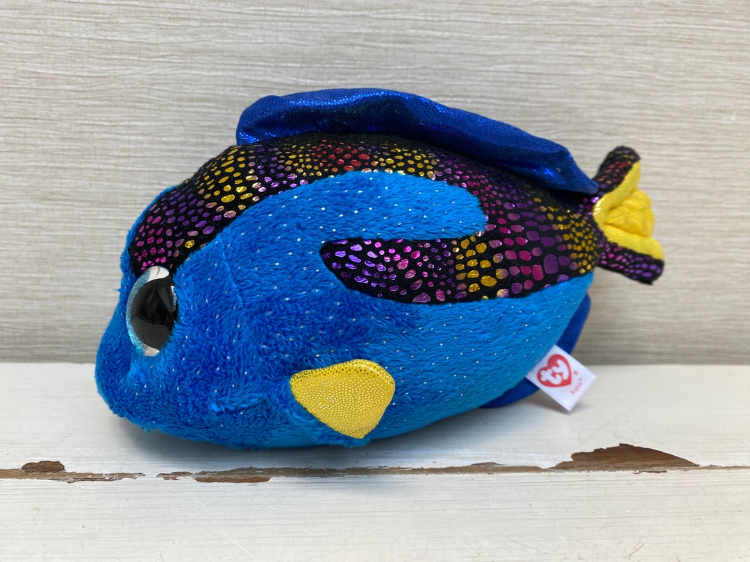 TY Beanie Boos Aqua the Fish Plush Soft Toy 2017 - Etsy