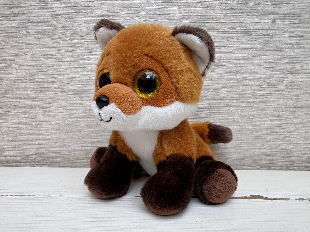 Ty Beanie Babies Boos - Fay the Fox 6 " Plush Soft Toy Sparkly Eyes 2016 - Velve TY - Etsy