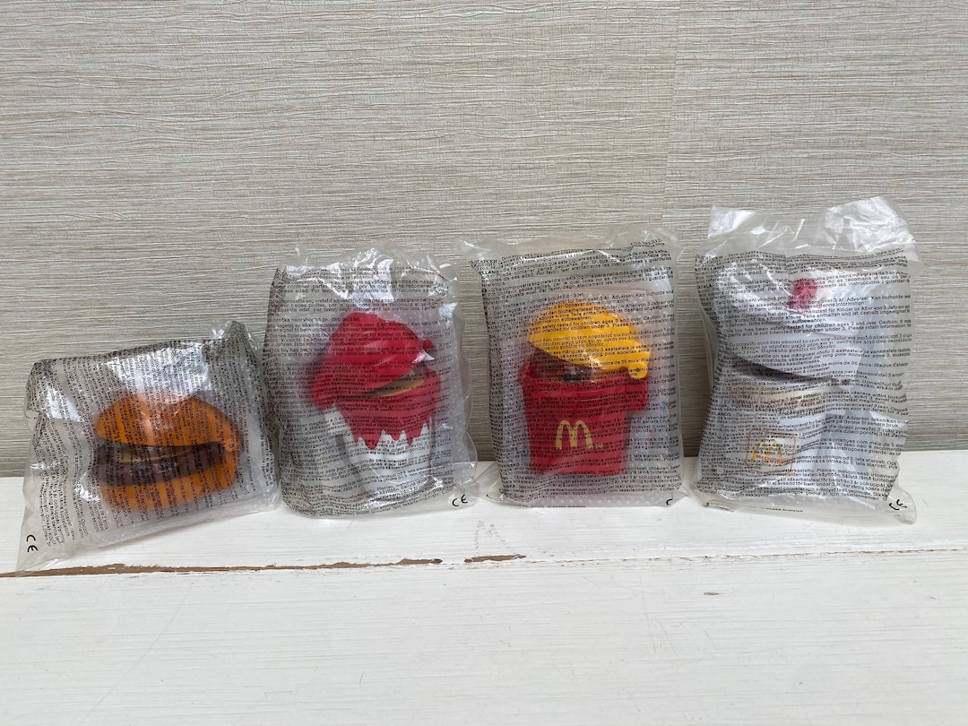 Flip Top Food Spinners 1996 Vintage Mcdonald's Happy Meal Toys Retro ...