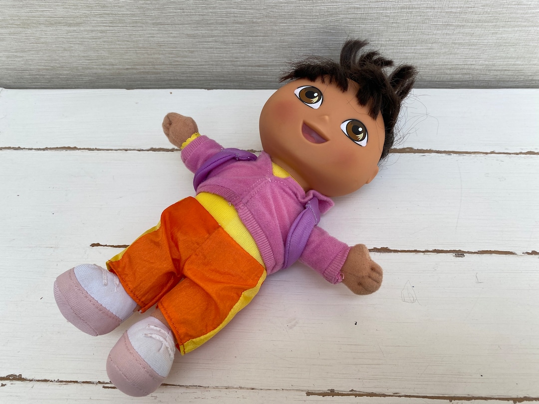 Dora the Explorer Doll Toy - Vintage 10 " - Etsy