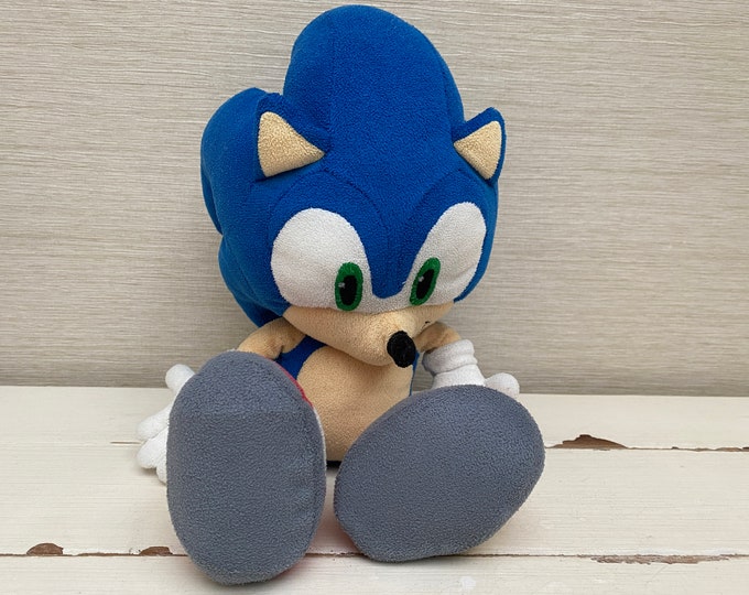Sonic the Hedgehog Plush Soft Toy - Sega 30 Cm - Etsy