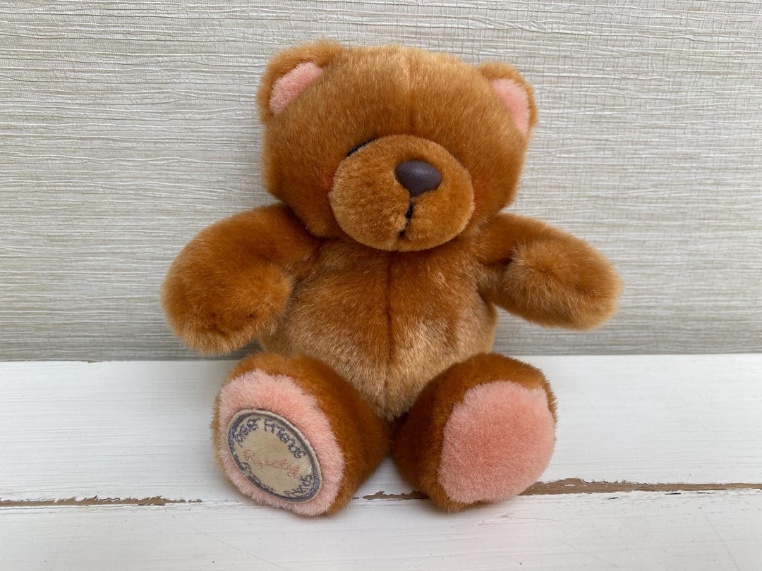 Forever Friends Rusty Soft Toy Rare 6.5 Plush Teddy Bear Vintage 1990s ...
