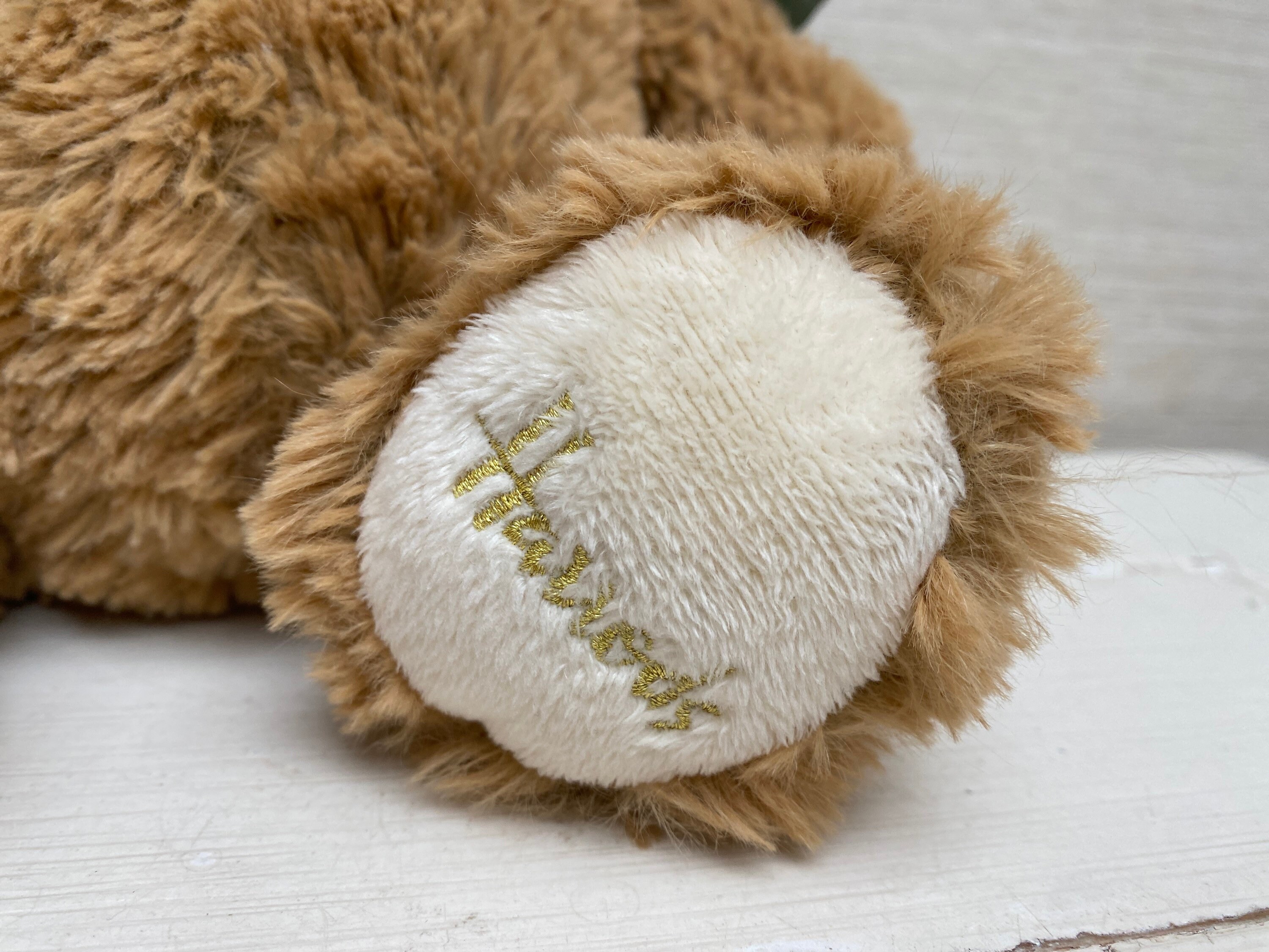 Kingsley Harrods Teddy Bear 12with Tag - Etsy