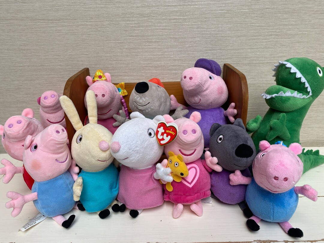 Peppa Pig Plush Soft Toys Vintage Various Toys Sold Separately - Etsy