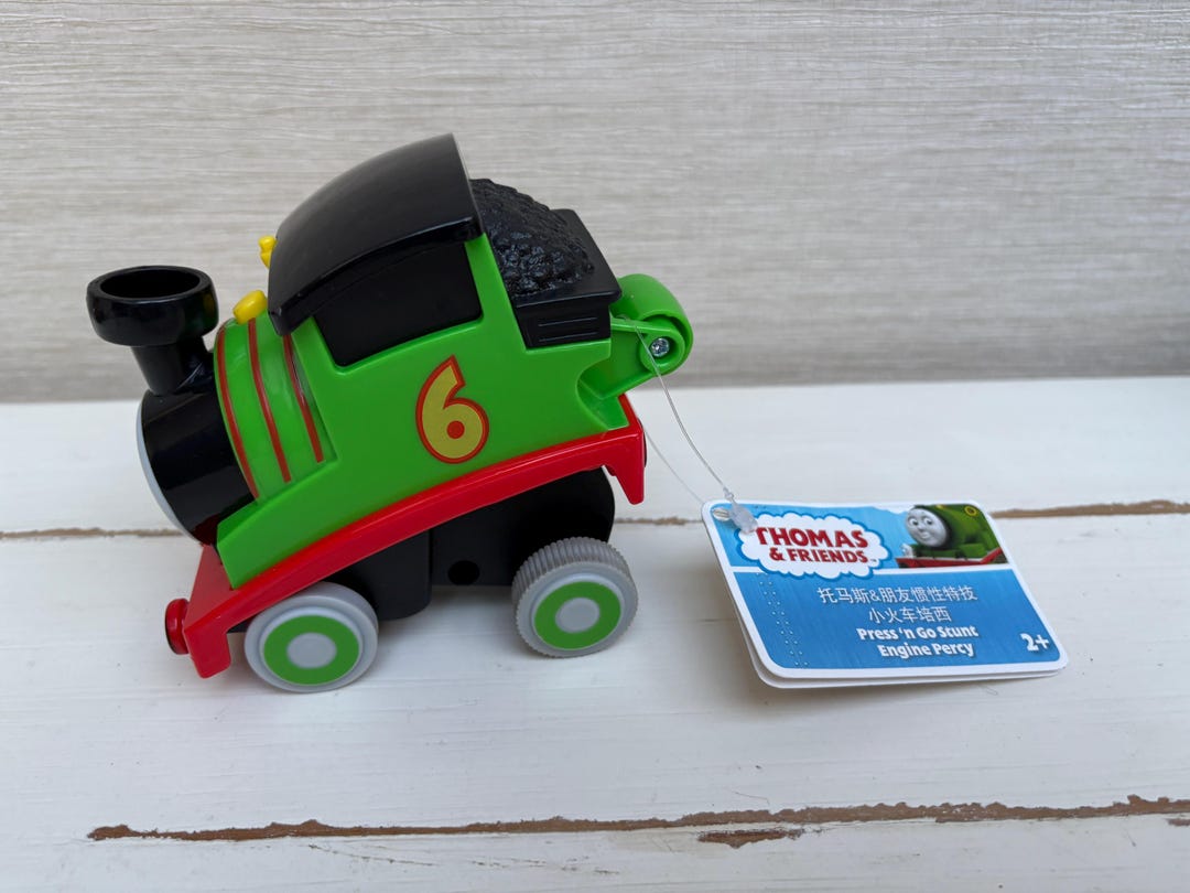 Thomas & Friends Press 'n Go Percy Stunt Train 2021 Mattel - New With ...