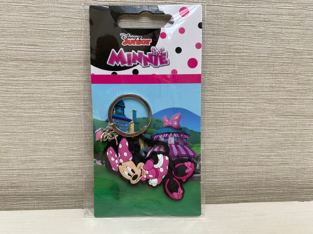 Disney Junior Minnie Mouse Keyring - Etsy