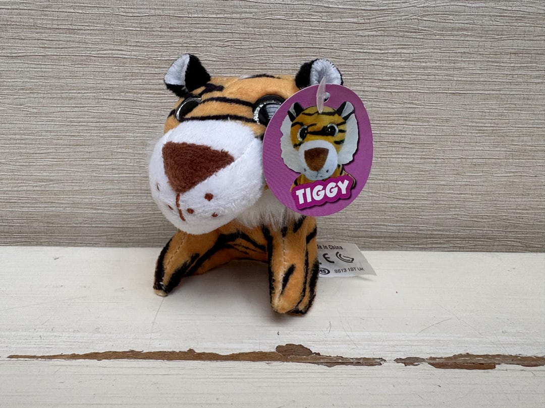 Tiggy the Tiger Minipet Surprise Soft Toy Plush With Tag - 12 to ...