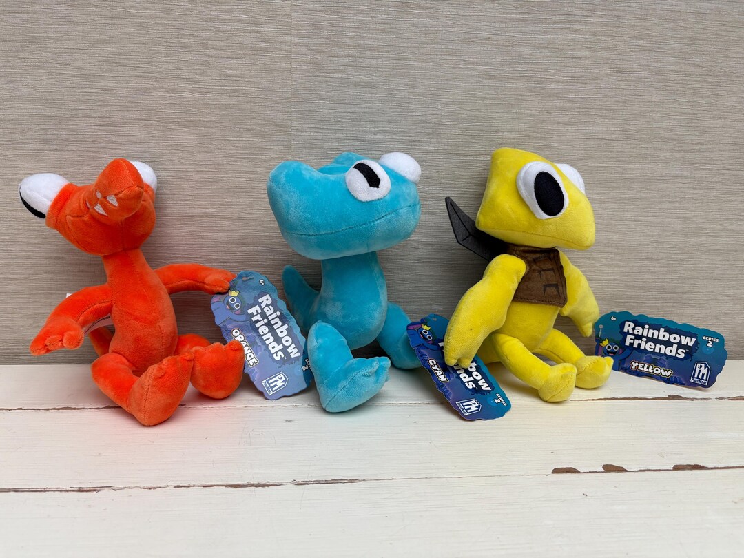 Rainbow Friends 20cm / 8" Soft Toy Plush Various Sold Individually ...