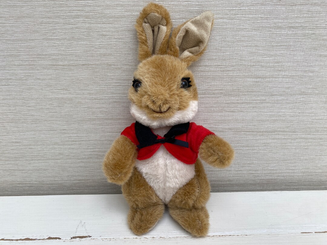 Peter Rabbit Flopsie Bunny Beatrix Potter 2018 Plush Soft Toy Red ...