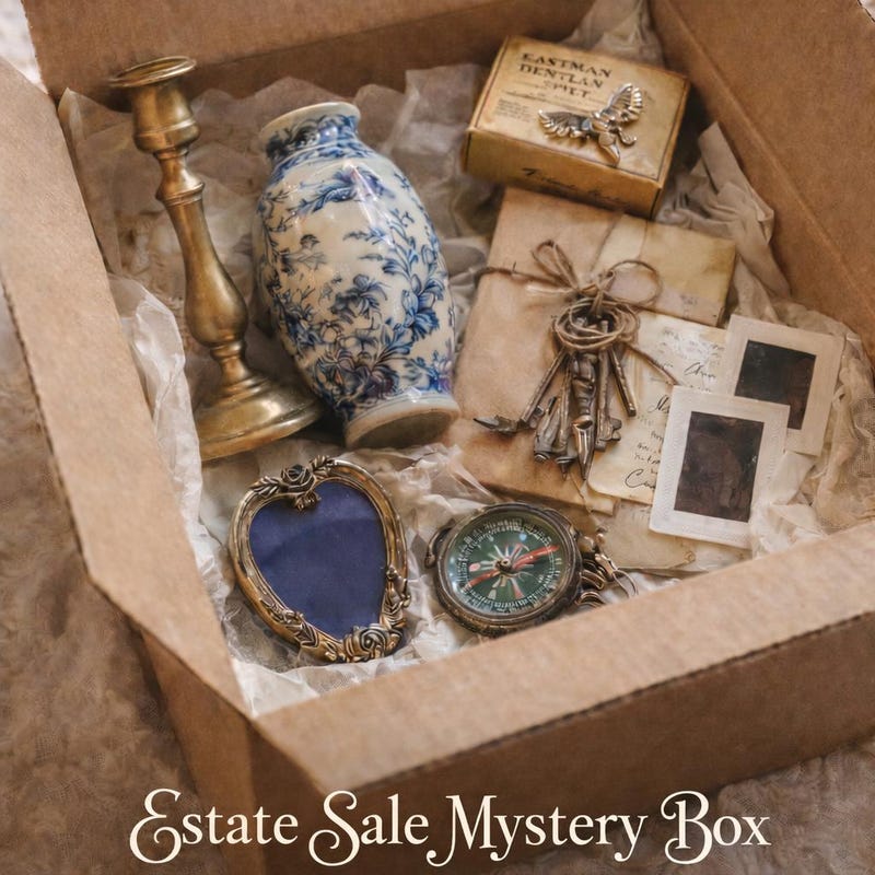 Estate Sale in Box - Etsy