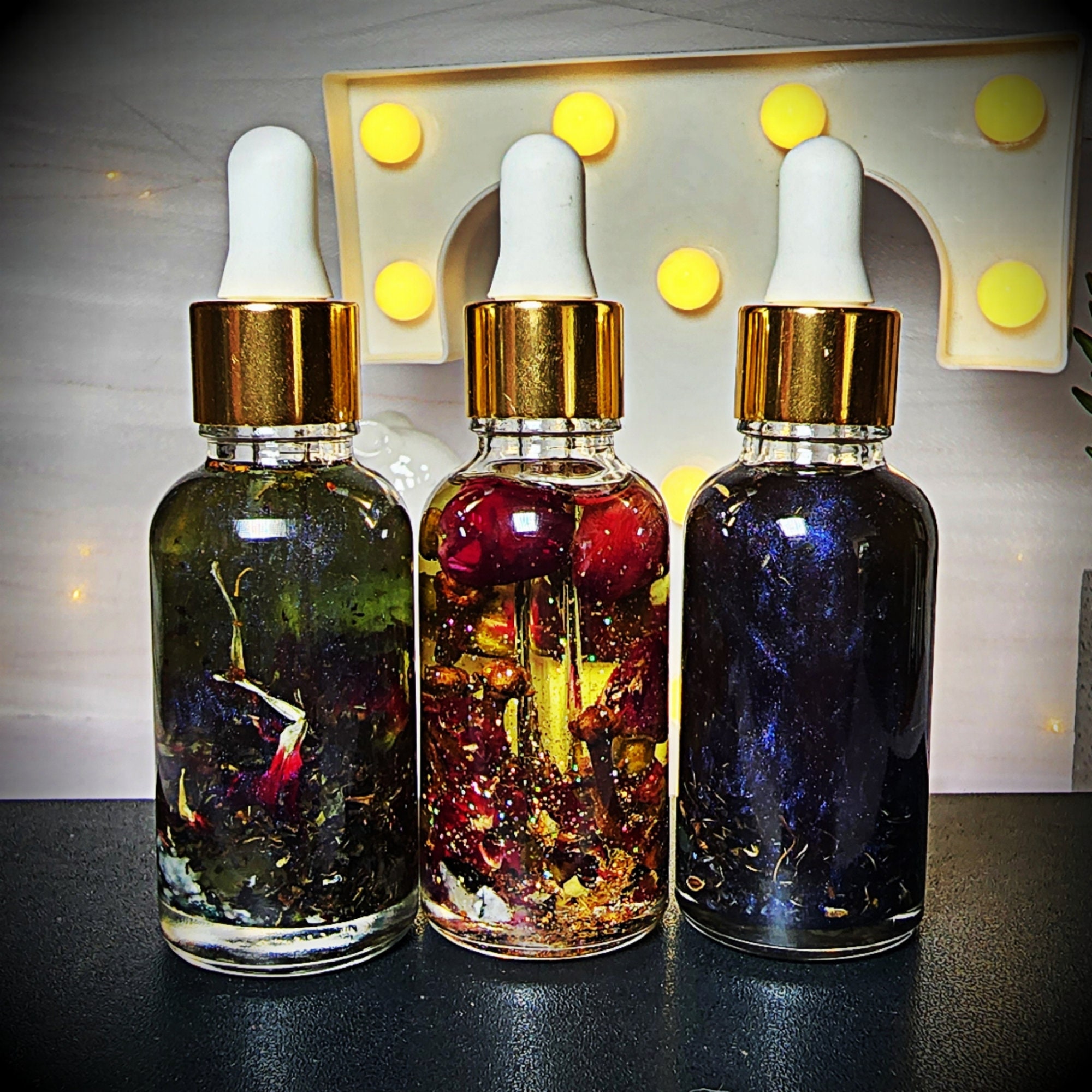 WITCHY RITUAL Ritual Oil Bundle Manifestation Oil Abundance - Etsy