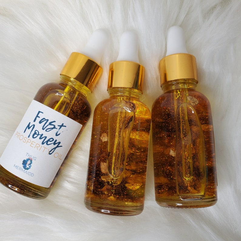 FAST MONEY Prosperity Oil Money Oil Abundance Oil - Etsy