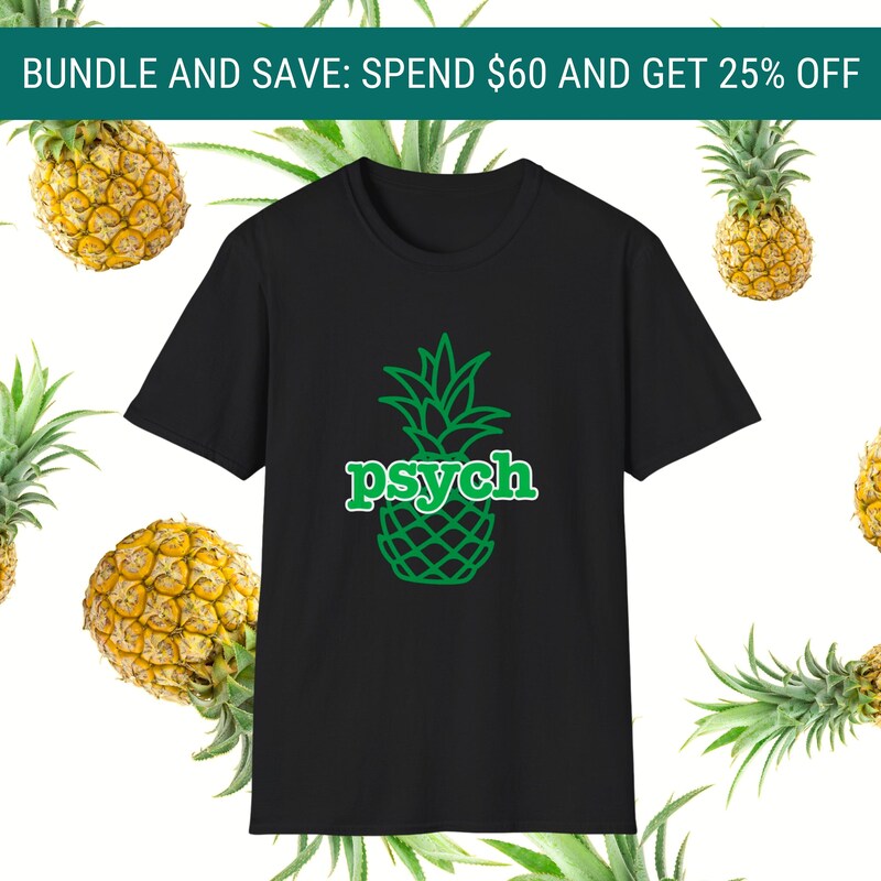 Psych Pineapple - Etsy