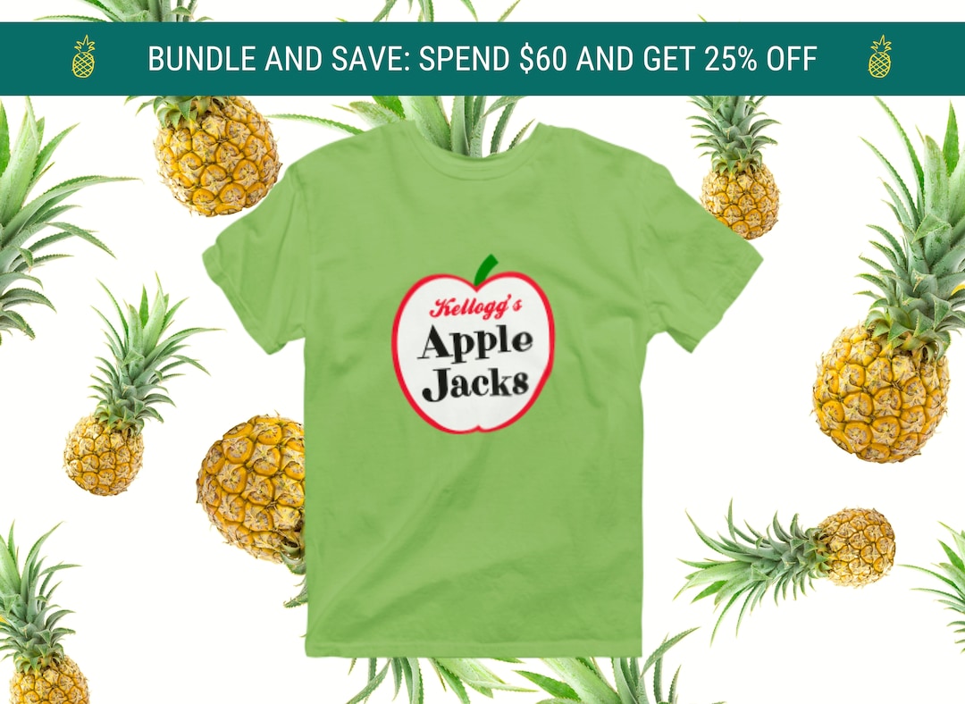 Apple Jacks Psych T-shirt Shawn Spencer Tee Psych Fan Shirt Psych TV ...