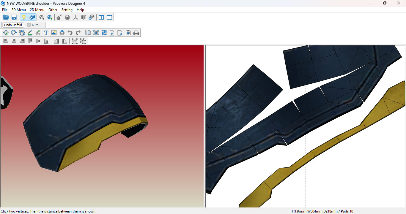 Wolverine Armor EVA FOAM Pepakura Pattern - Etsy UK