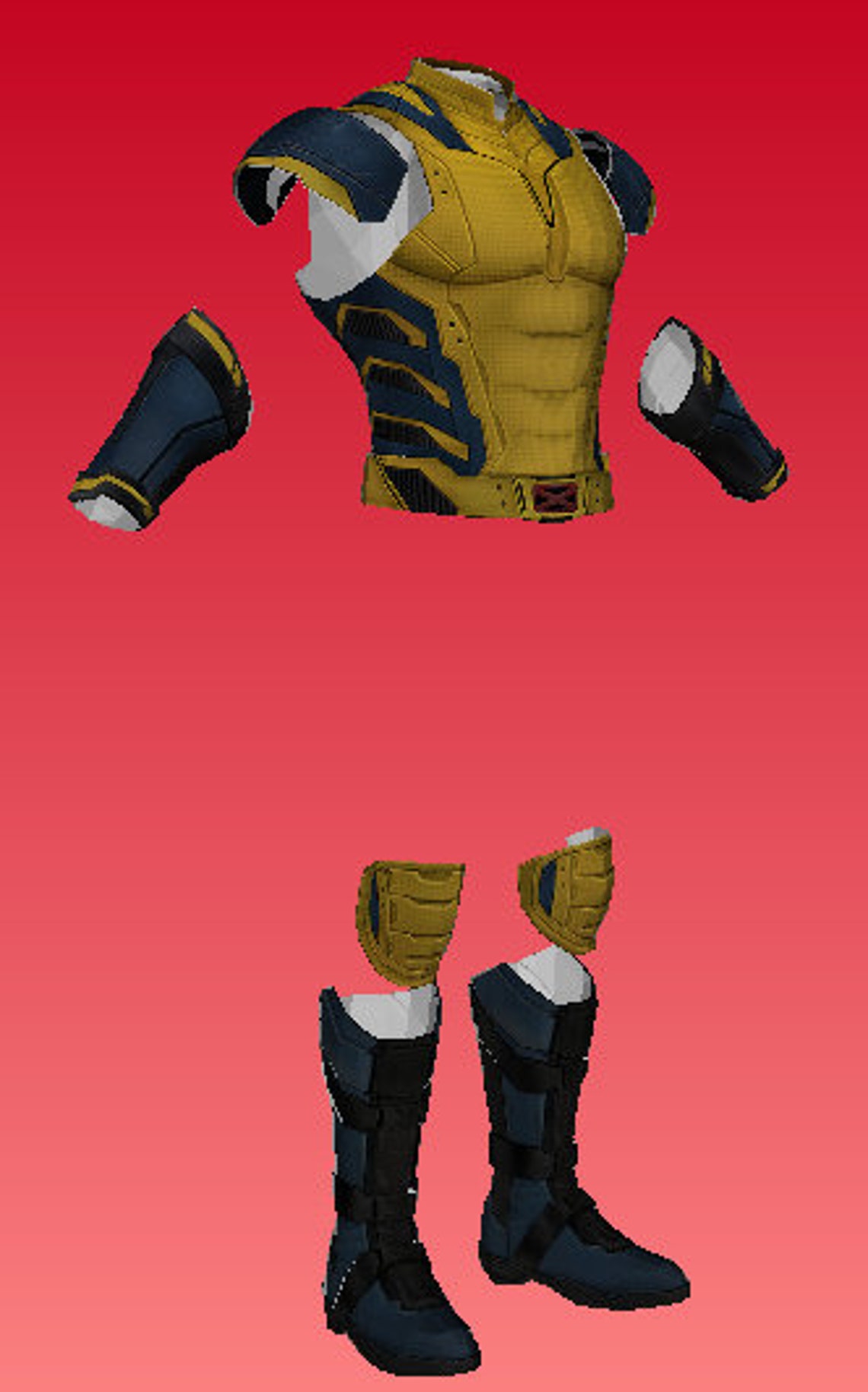Wolverine Armor EVA FOAM Pepakura Pattern - Etsy UK
