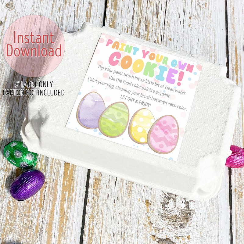 Paint Your Own Cookie - Etsy
