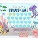 Printable Undersea Reward Chart for Kids Editable PDF Ocean Behavior ...