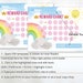 Printable Rainbow Reward Chart for Kids Editable PDF Sunshine Behavior ...