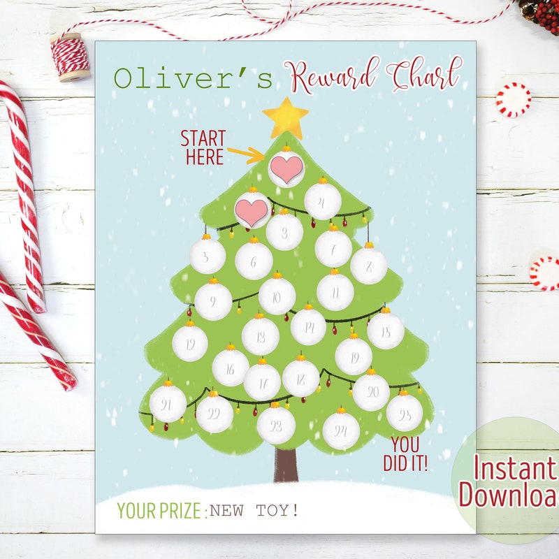 Reward Chart - Etsy