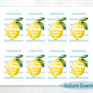 Back to School Lemon Tags PRINTABLE Easy Peasy Lemon Squeezy School ...