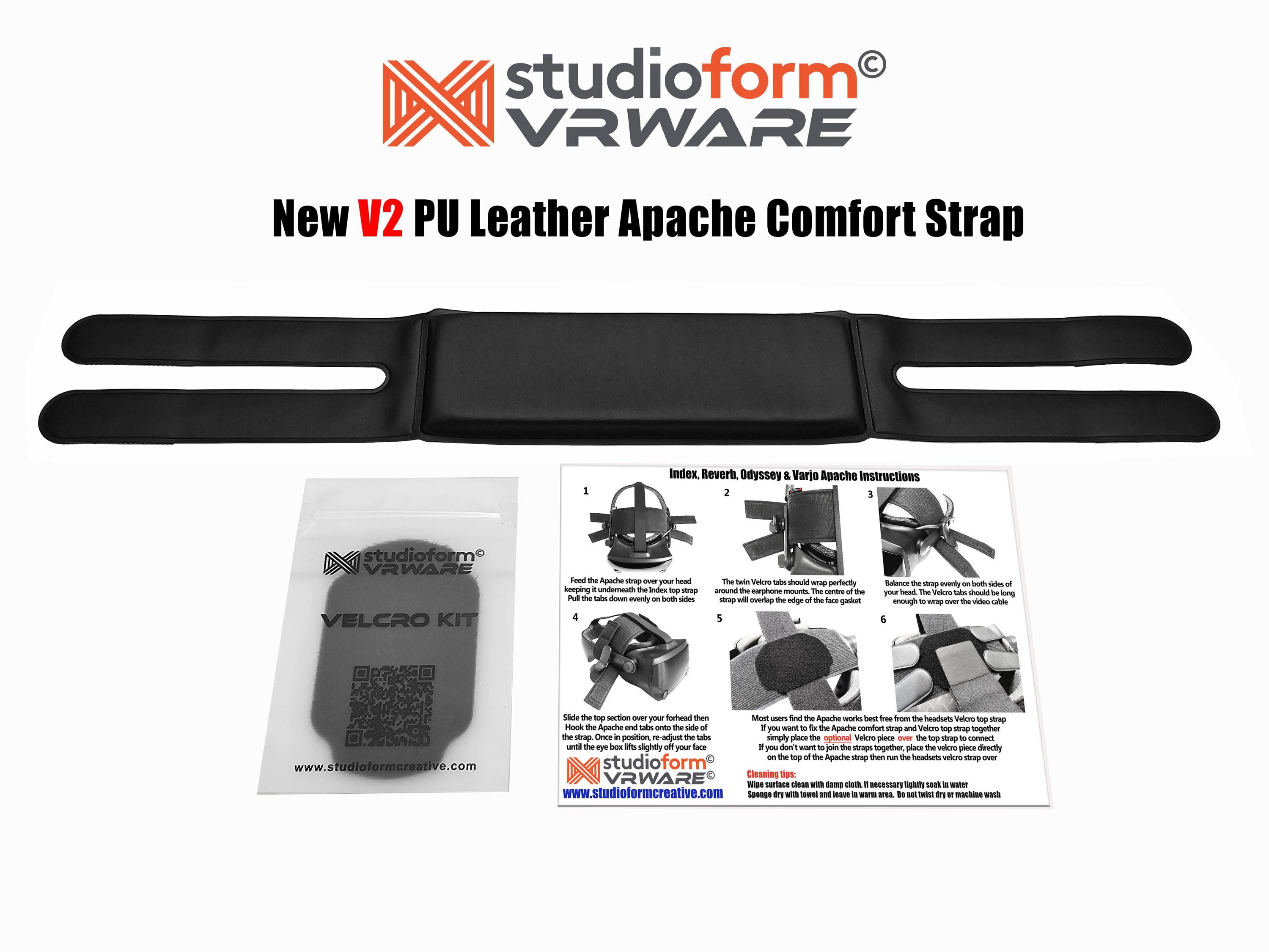 Valve Index V2 Apache Comfort Strap PU Leather - Etsy