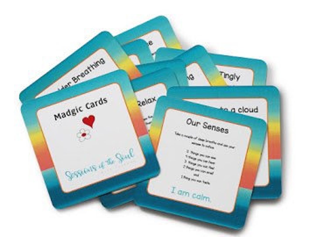 Childrens Mindfulness Cards - Etsy