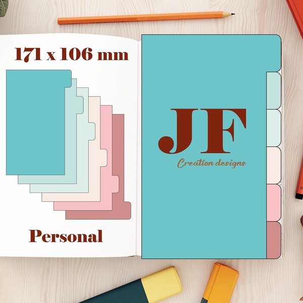 Binder Dividers - Etsy