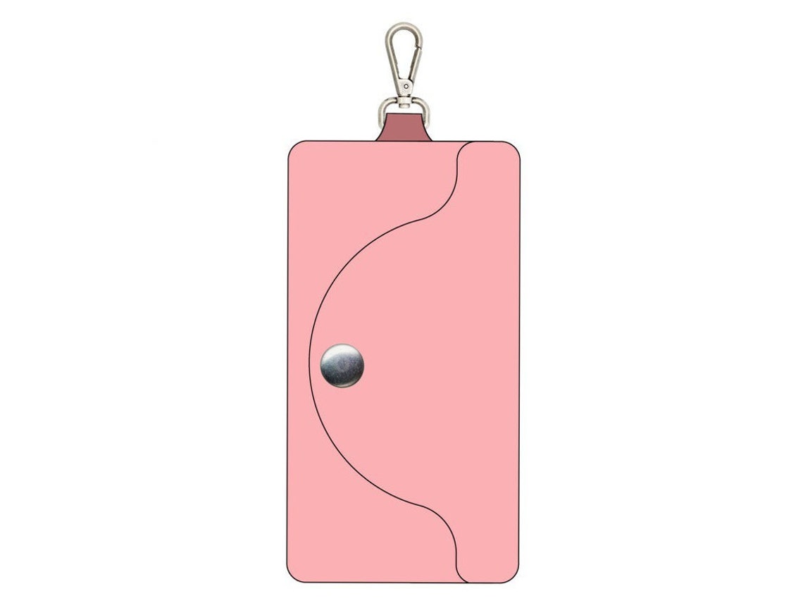 Leather Key Holder Template Key Bag Pattern DIY Keys Cover - Etsy