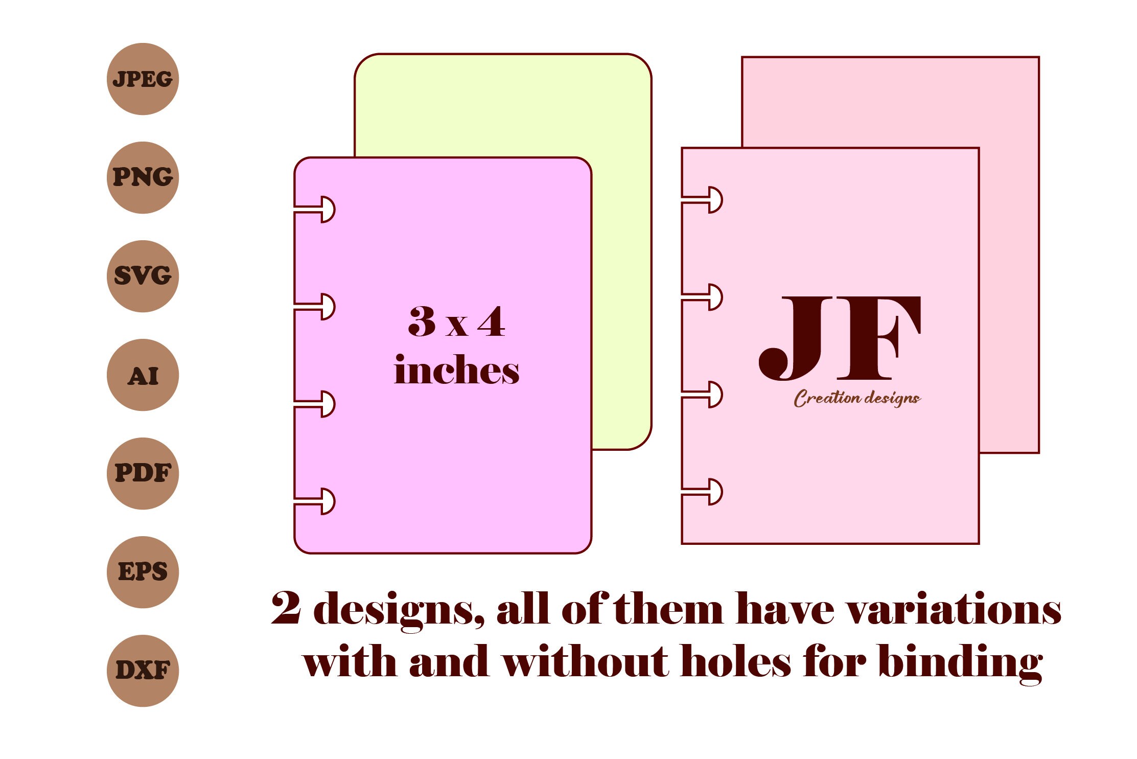 Micro Happy Planner Insert Template: SVG, PDF, & Printable Cut Files - Etsy